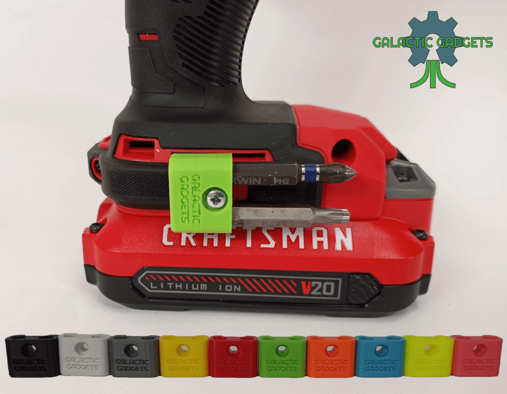 Magnetic Bit Holder for Craftsman V20 Drills, Impact Drivers - Galactic ...